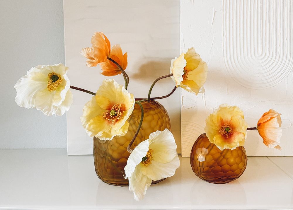 Silk-ka 9 hochwertige künstliche Mohnblumen (Gebraucht) in Oberglatt ZH für CHF 13 – mit ...