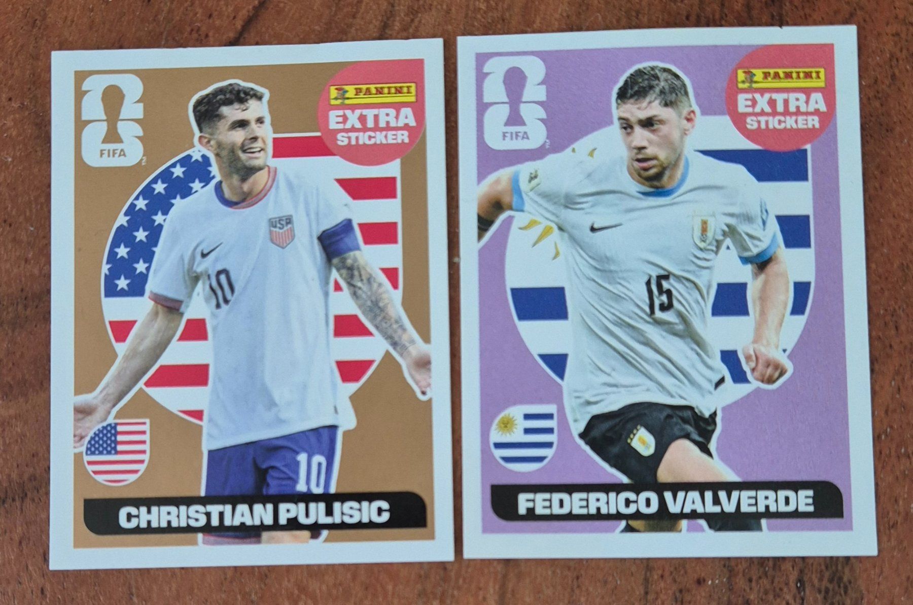 PANINI 2 EXTRA STICKER + 10 Digital Karten (Neu (gemäss Beschreibung ...