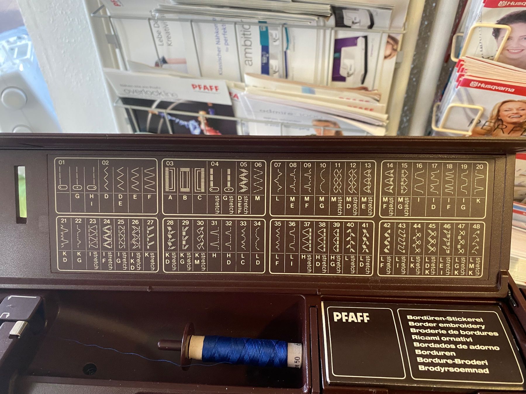 Nähmaschine PFAFF tiptronic 1071, mit IDT, ab 1.-- Fr. (Gebraucht) in ...