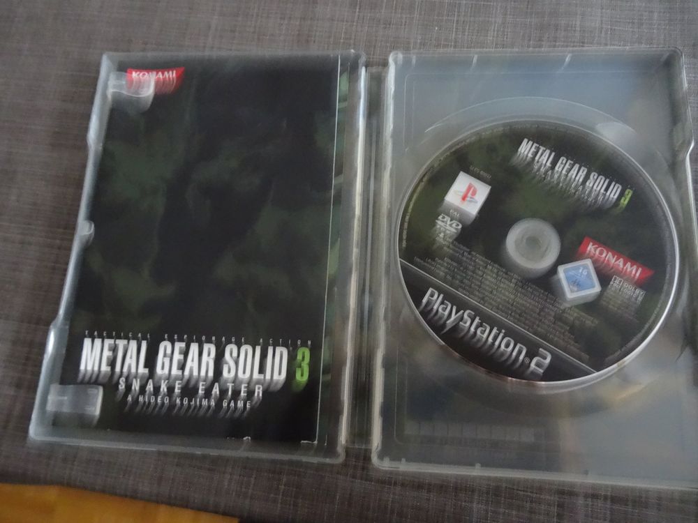 Metal Gear Solid 3 - Snake Eater Steelbook PS2 (Gebraucht) in Olten für ...