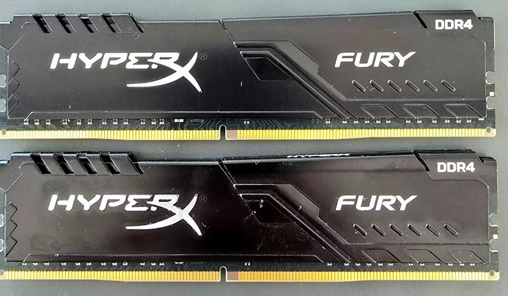 HyperX Fury DDR4-2400 16GB Kit (2x8GB) – CL15, Desktop RAM (Gebraucht ...