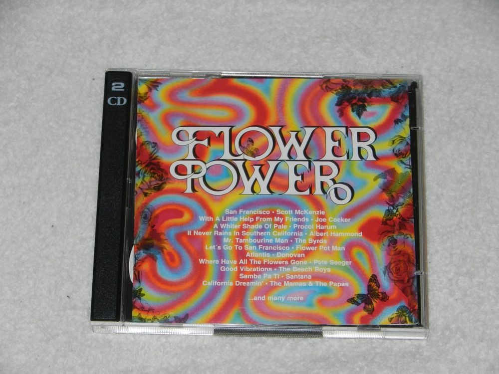 2xCD VARIOUS ARTISTS - FLOWER POWER / 1989 SONY | Kaufen auf Ricardo