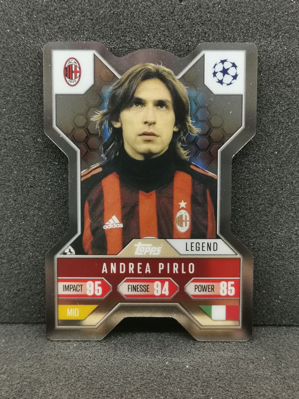 Match attax 2024 /25 Extra Andrea Pirlo Chrome Shield (Gebraucht) in ...