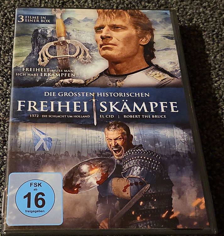 Historien DVD Box: Freiheitkämpfe(14787) (Gebraucht) in Ruswil für CHF 1 – mit Lieferung auf ...