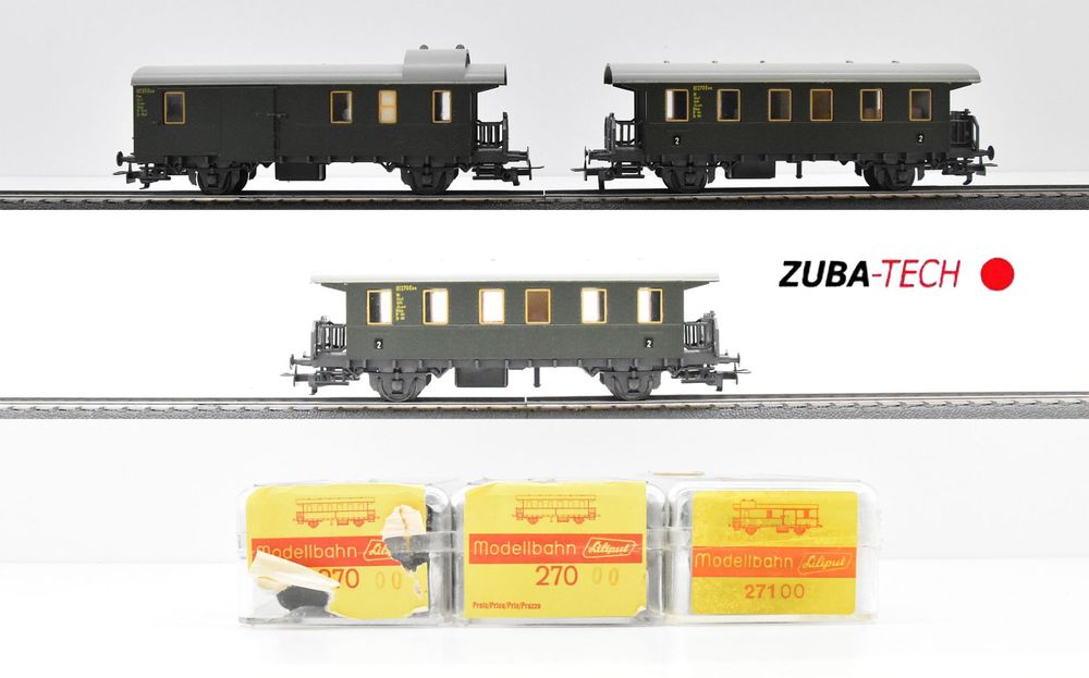 Liliput 3x Personenwagen DR H0 GS mit OVP (Gebraucht) in St. Gallen für CHF 10 – mit Lieferung ...