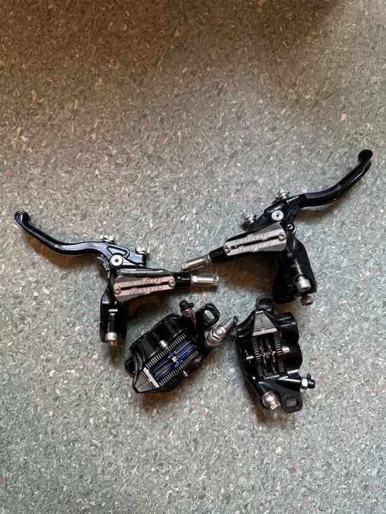 Hope Tech 3 / E4 Bremsen inkl. Adapter für SRAM Schalthebel (Gebraucht ...