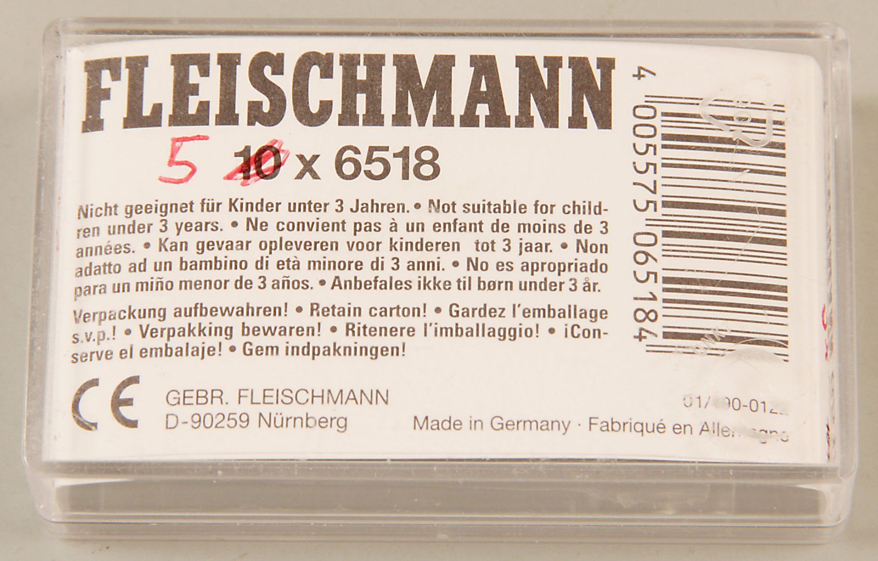 5 Paare Fleischmann N 6518 Ersatz-Kohlen/Federn (U58) (Neu und ...