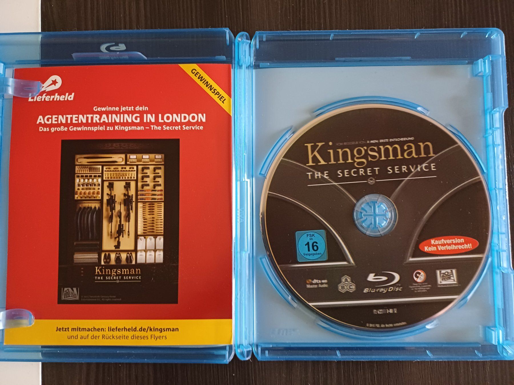 "Kingsman - The Secret Service" auf Blu-ray / Gratis Versand (Neu ...