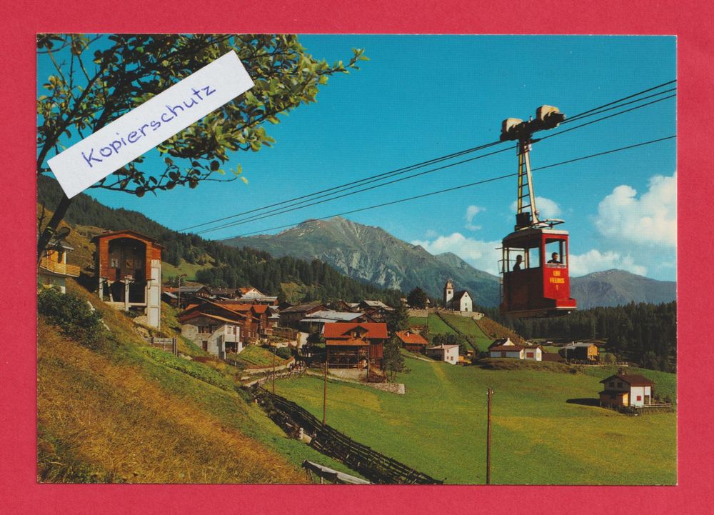 Feldis / Veulden (GR) im Domleschg Luftseilbahn AK (Gebraucht) in für ...