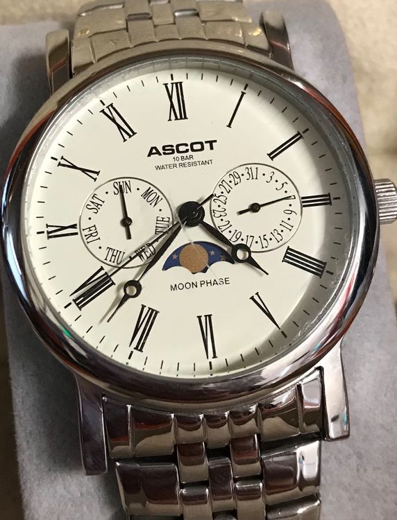 ASCOT Multifunktion Herrenuhr ( Quartz / 43 mm ) (Gebraucht) in ...