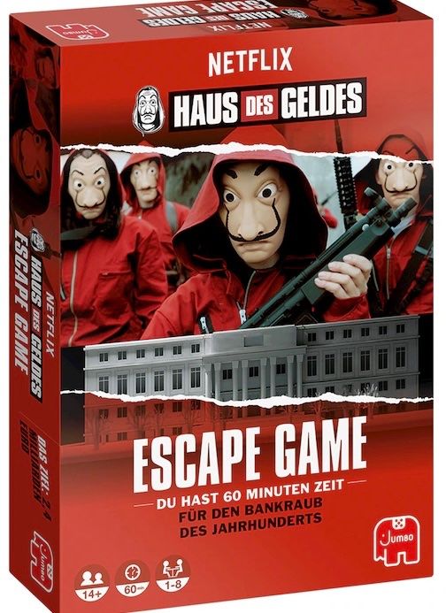 Neu Jumbo Haus des Geldes Escape Game Brettspiel (1x) (Neu und ...