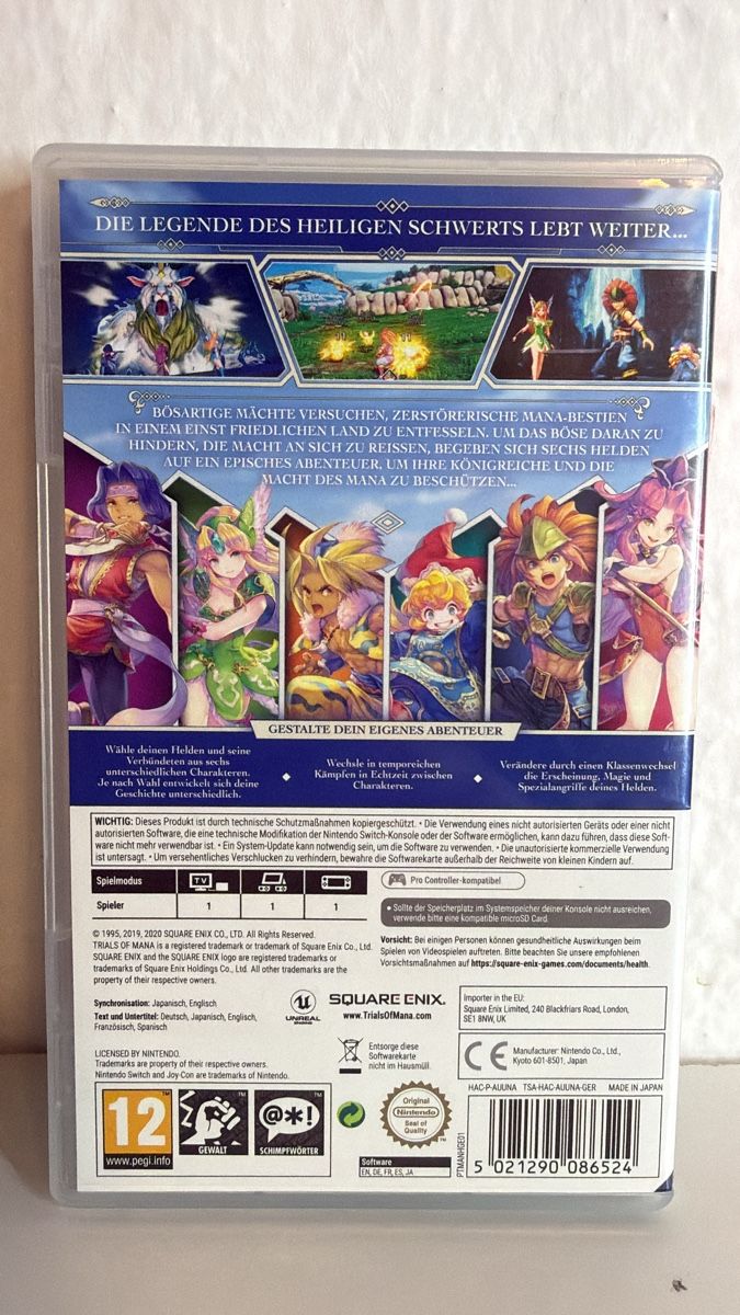 Trials of Mana - Nintendo Switch - RPG - TOP! 🎮🕹️ (Gebraucht) in ...
