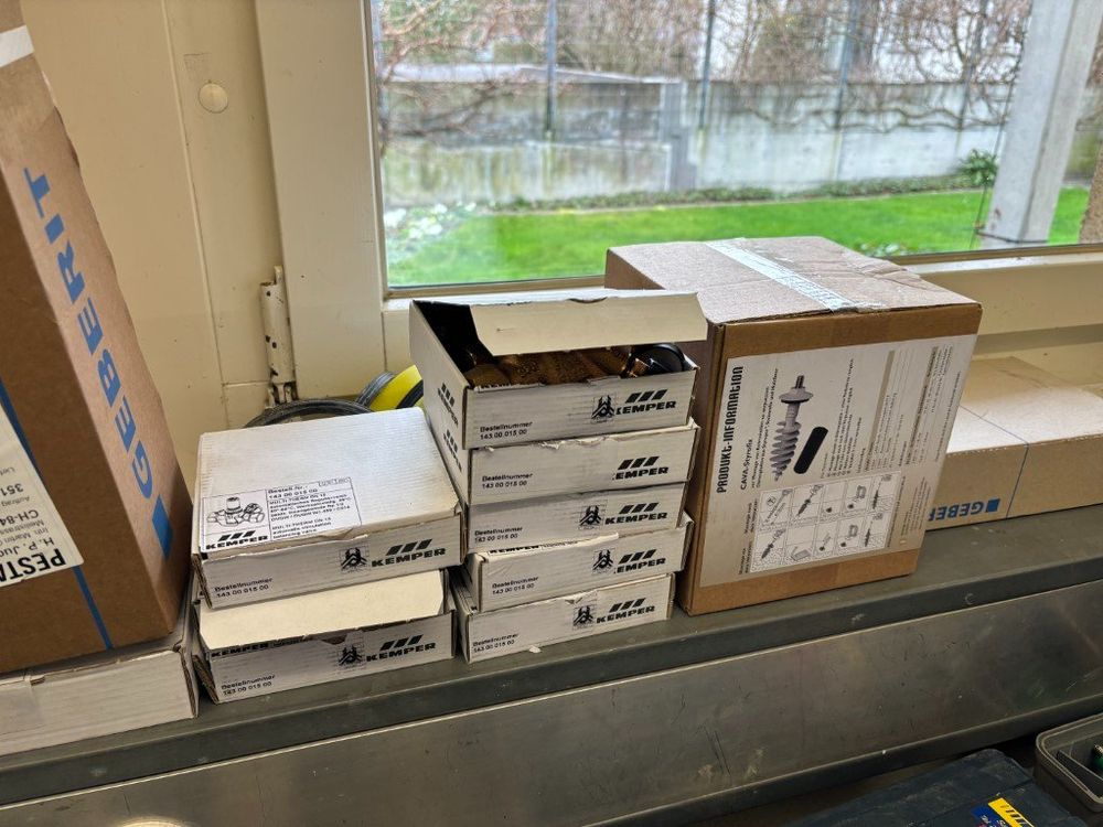 Geberit / Kemper Material (Lot 75) Standort 8400 Winterthur (Gebraucht ...
