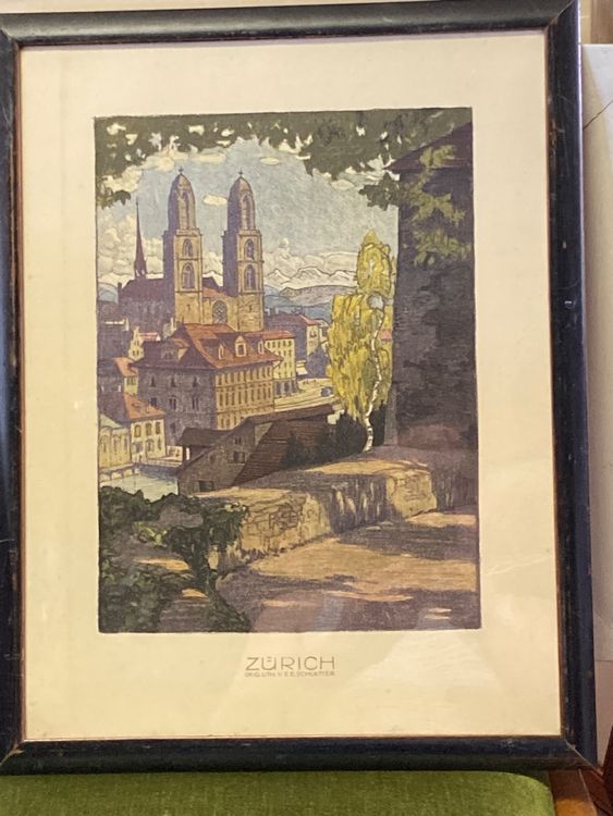 (50) Schlatter Litho Zürich (Gebraucht) in Bern für CHF 20 – mit Lieferung auf Ricardo kaufen