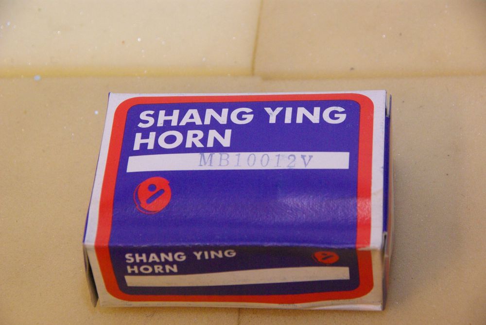 Ersatz Auto Hupe, Shang Ying Horn, 12V (Neu und originalverpackt) in ...