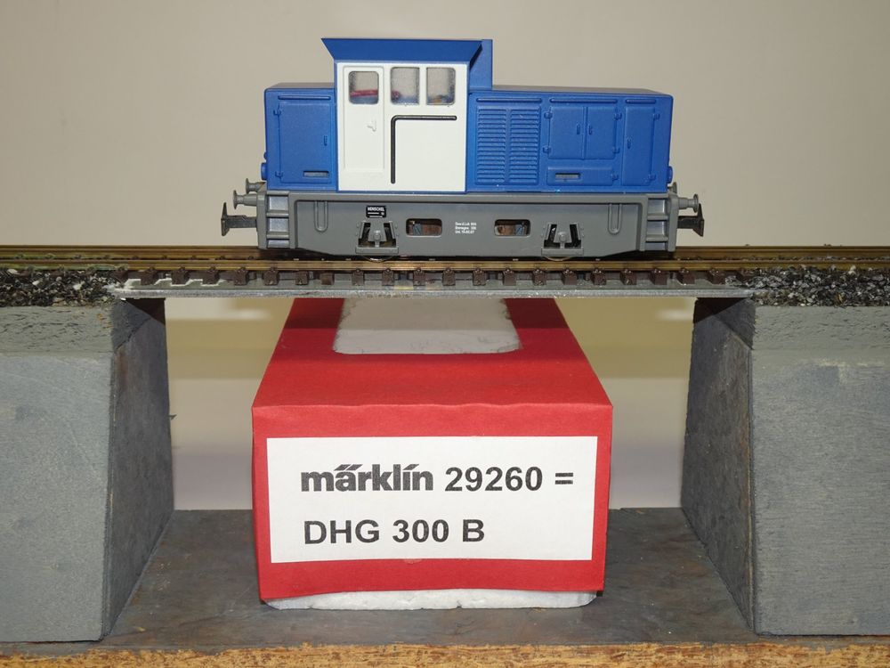 Märklin Henschel DHG 300 B Diesellok Einzelstück für DC | Kaufen auf Ricardo