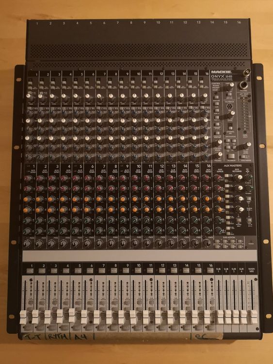 Mackie Onyx 1640i - 16 Kanal Mischpult (Gebraucht) in Winterthur für ...