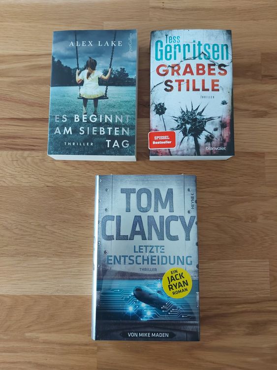 Bücher, Thriller, Alex Lake, T. Gerritsen, Tom Glancy | Kaufen auf Ricardo