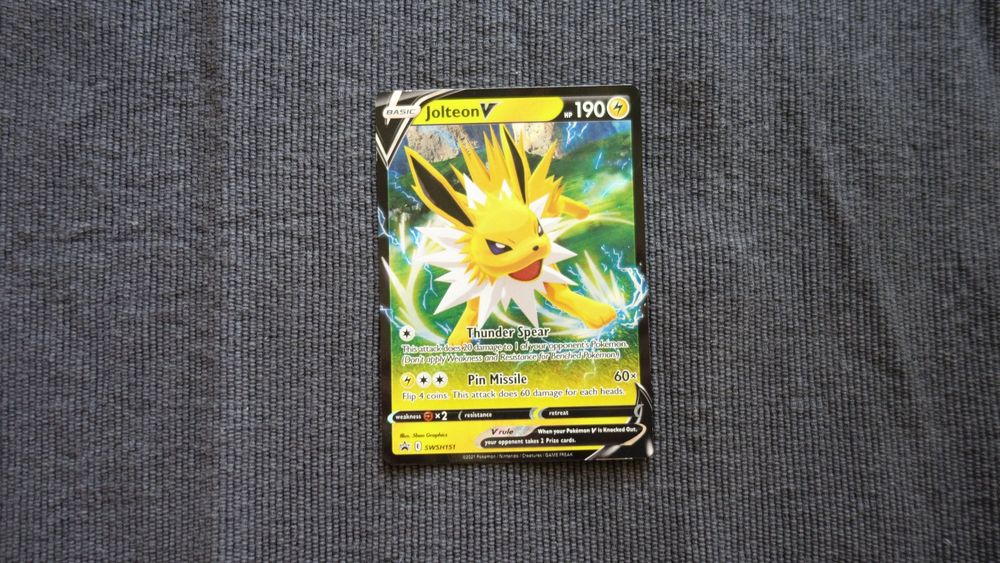 Jolteon V Promo (SWSH 151) EN | Kaufen auf Ricardo