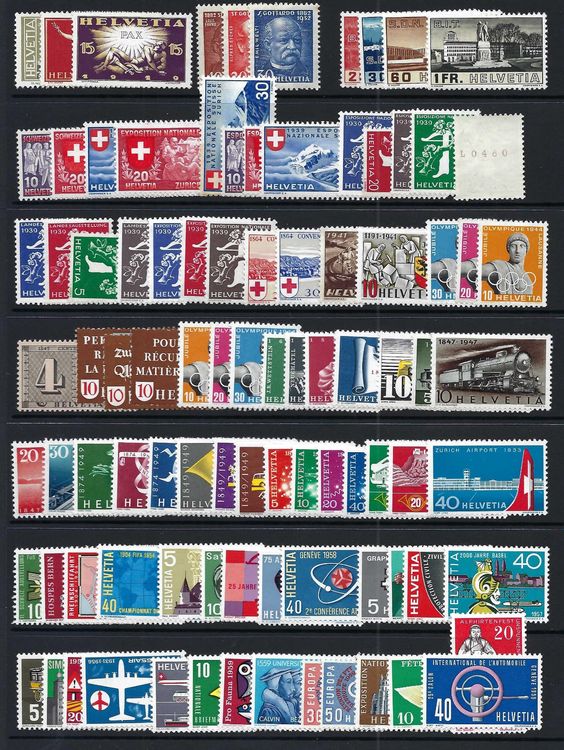 POSTEN ** AB 1919, VIELE SAUBERE SÄTZE, NUR EIN PAAR WERTE * (Gebraucht ...