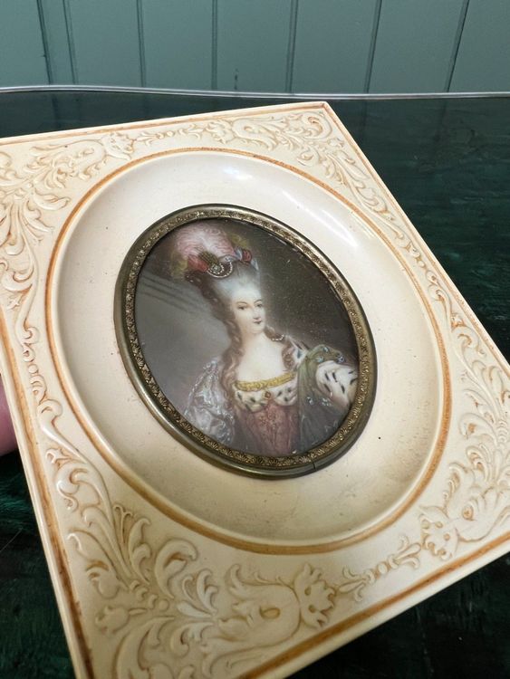 Miniatur Aquarell von Mdm. Pompadour | Kaufen auf Ricardo