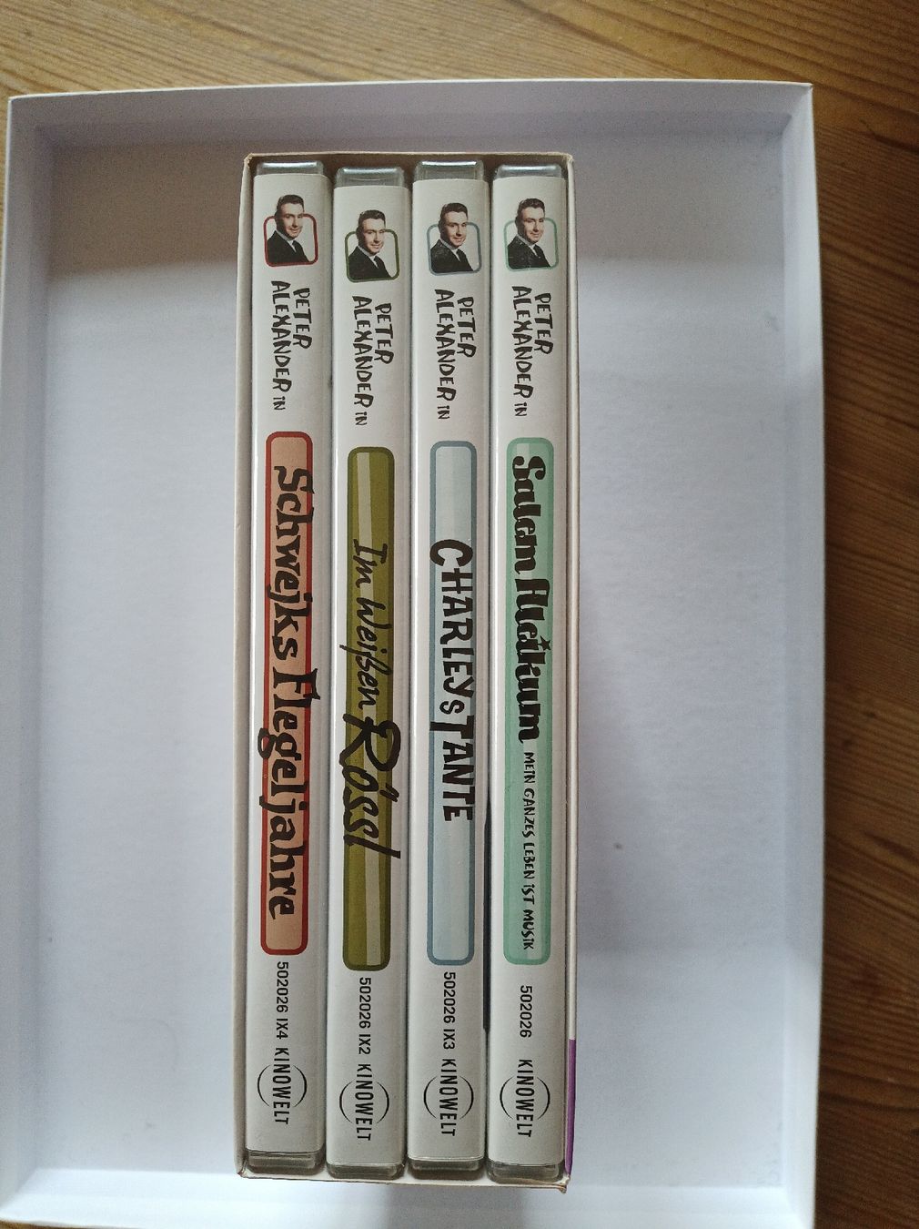 Peter Alexander Edition, 4 DVDs, Salem Aleikum, Rarität (Gebraucht) in ...