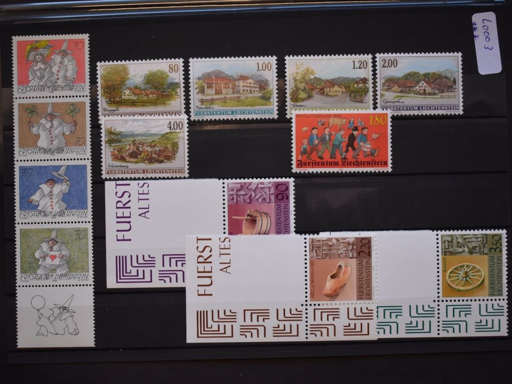 Postfrische Lichtenstein Briefmarken L0003 (Neu (gemäss Beschreibung)) in Bettingen für CHF 4 ...