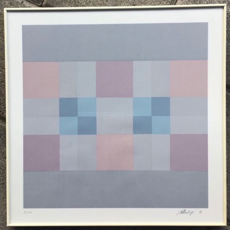 Konkrete Lithographie Unleserlich Signiert (Gebraucht) in Root für CHF 10 – mit Lieferung auf ...