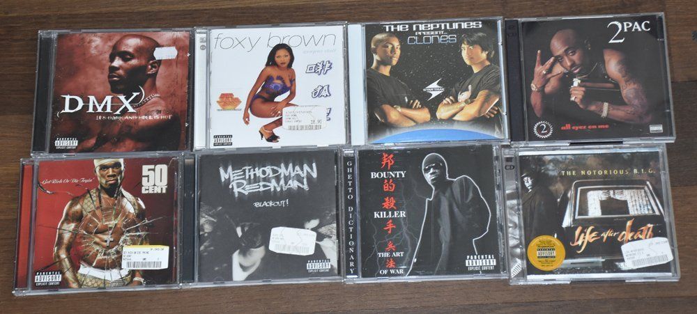8 CDs Hip Hop Rap (Gebraucht) in für CHF 35 – mit Lieferung auf Ricardo ...