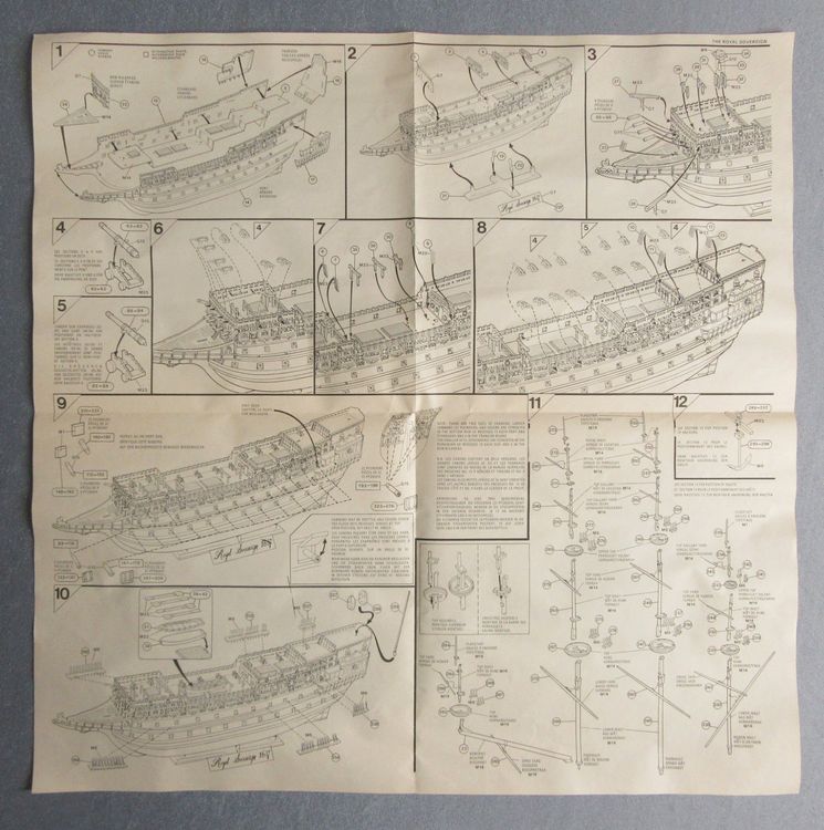 Airfix - Royal Sovereign - Model Made in England von 1976 | Kaufen auf ...