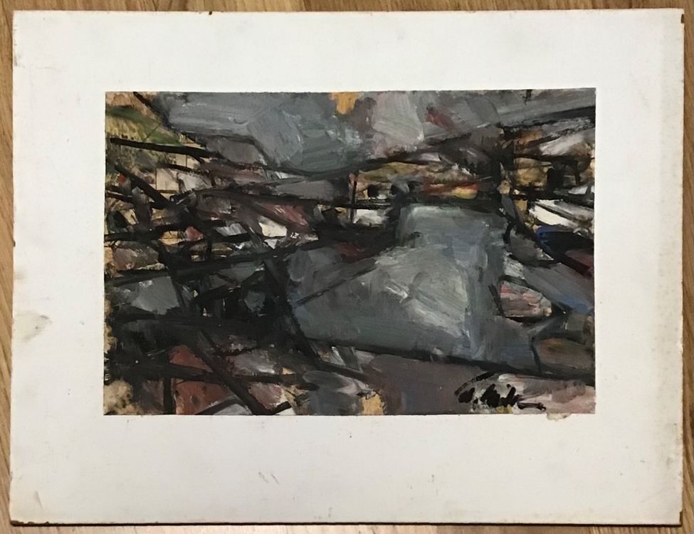 Walter Emil MÜLLER (1896-1983) Hafenszene Gemälde | Kaufen auf Ricardo