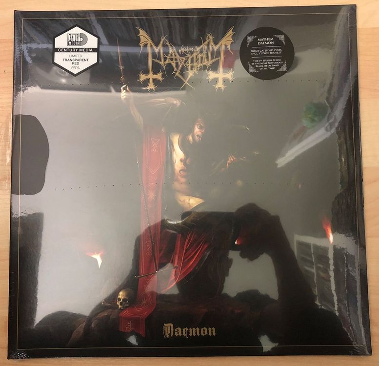 Mayhem – Daemon Red Vinyl Limitiert auf 100 Stück RAR RAR (Neuf (Voir ...
