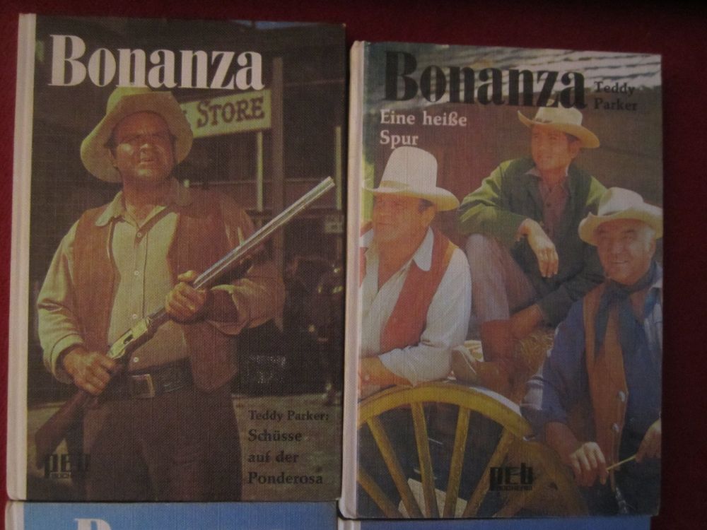 TEDDY PARKER:BONANZA AUS DER TV SERIE(ENGELBERT VERLAG 1969) (Gebraucht ...