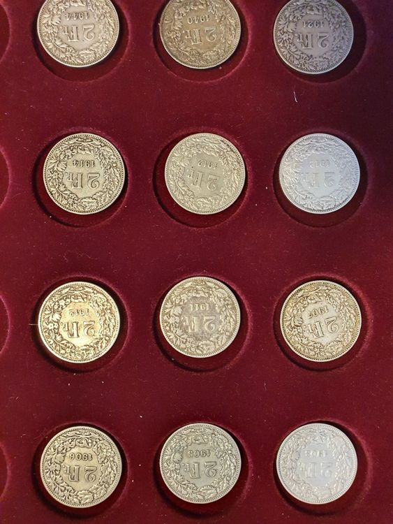 Schweizer 2 Franken silber Münzen | Kaufen auf Ricardo