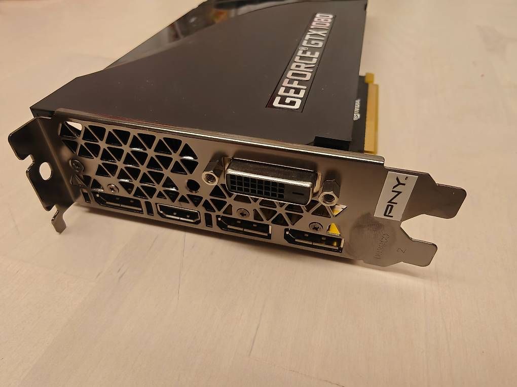 PNY Nvidia Geforce GTX 1080 (8GB) Grafikkarte in Top-Zustand (Gebraucht ...