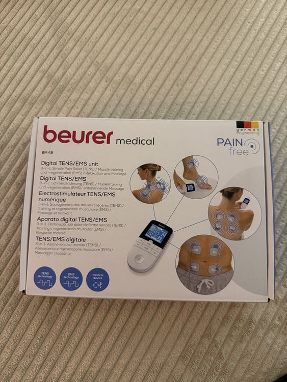 Beurer EM49 Digital TENS/EMS - Neuwertig & komplett! (Neu (gemäss ...