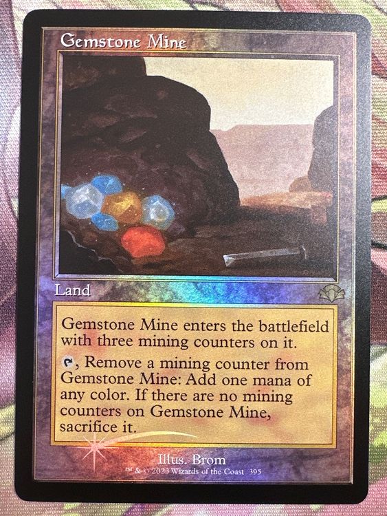 Gemstone Mine FOIL Variant 395 Dominaria Remastered (Neu (gemäss Beschreibung)) in Windlach für ...