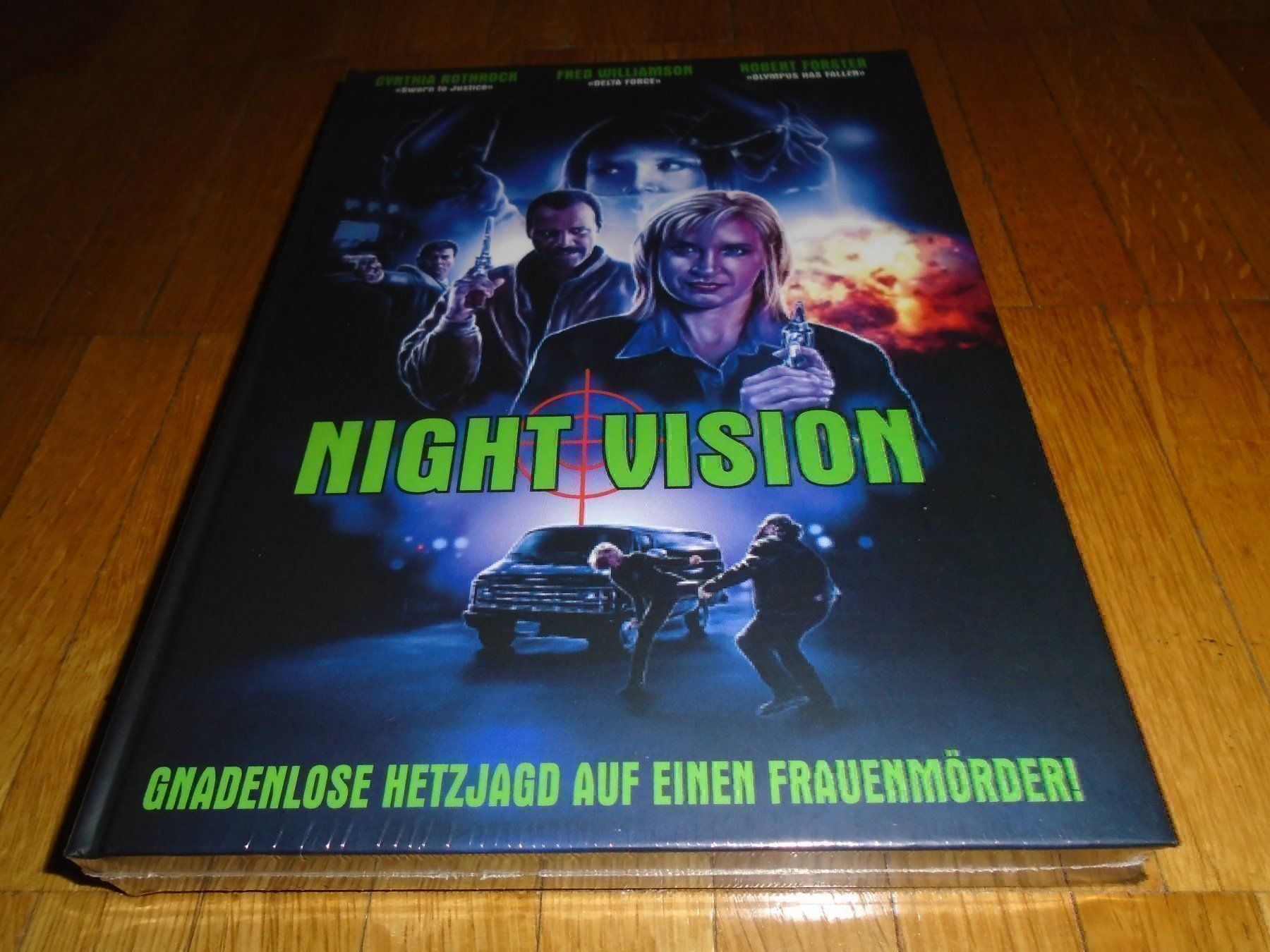 Night Vision - MEDIABOOK - A - UNCUT (Neu und originalverpackt) in ...