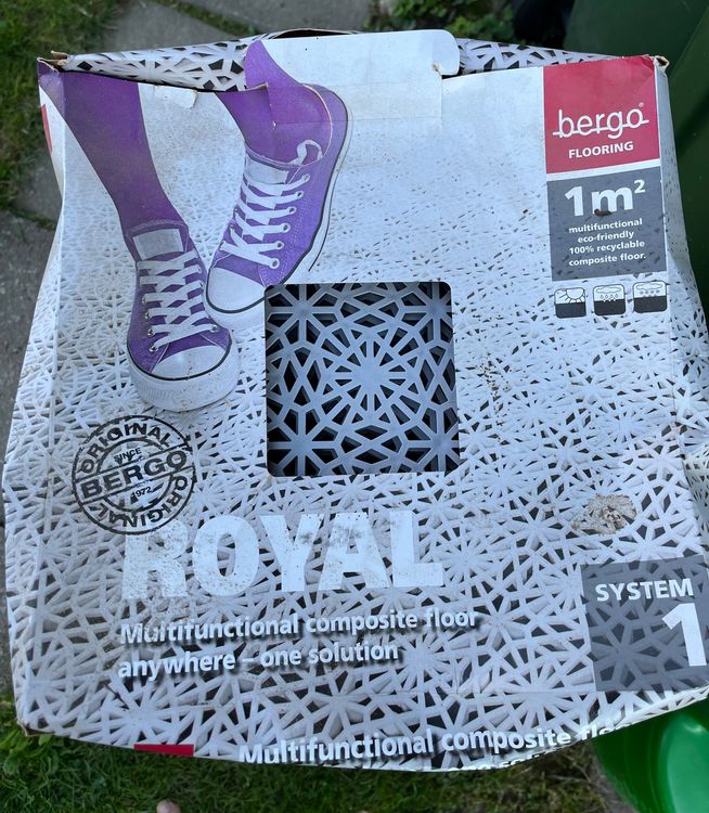 Bergo Royal Klick Bodenplatten grau ca. 5m2 (Gebraucht) in Trogen für ...