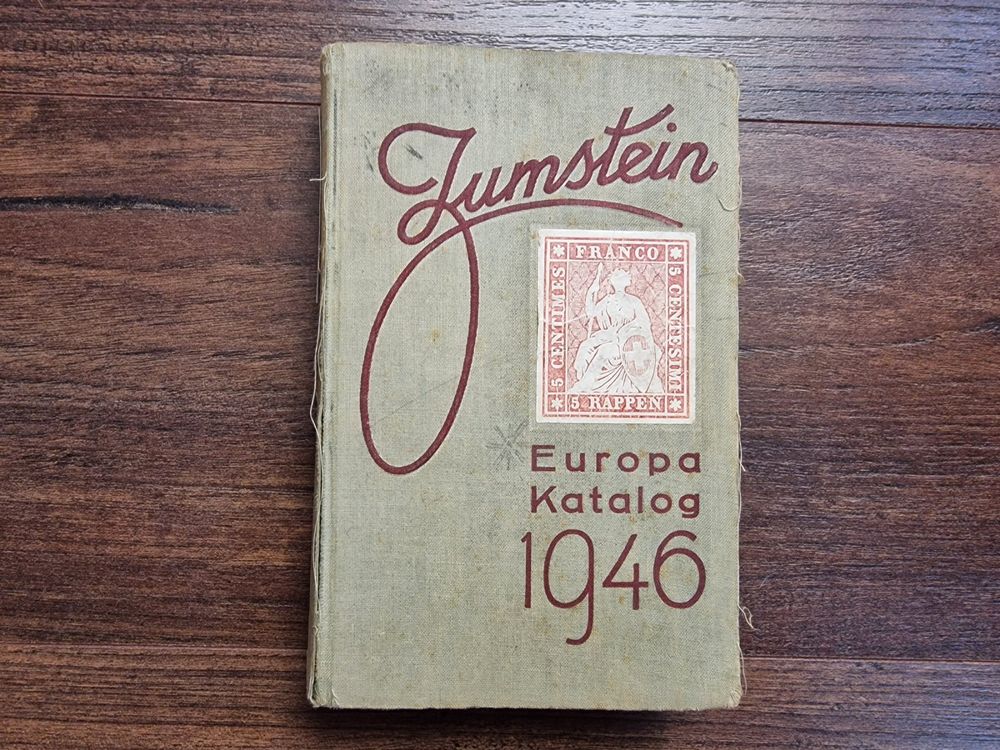 ZUMSTEIN Europa Katalog 1946 (Gebraucht) in Aesch LU für CHF 1 – mit ...