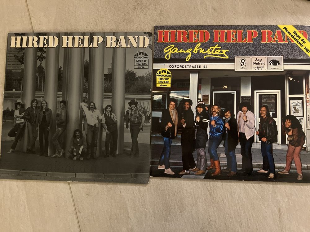 Hired Help Band und Barclay James Harvest Vinyl Schallplatte (Gebraucht ...