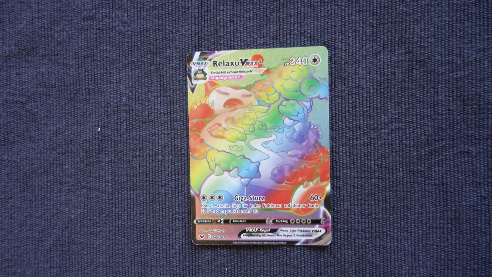 Snorlax Vmax Secret Sword & Shield (DE) | Kaufen auf Ricardo