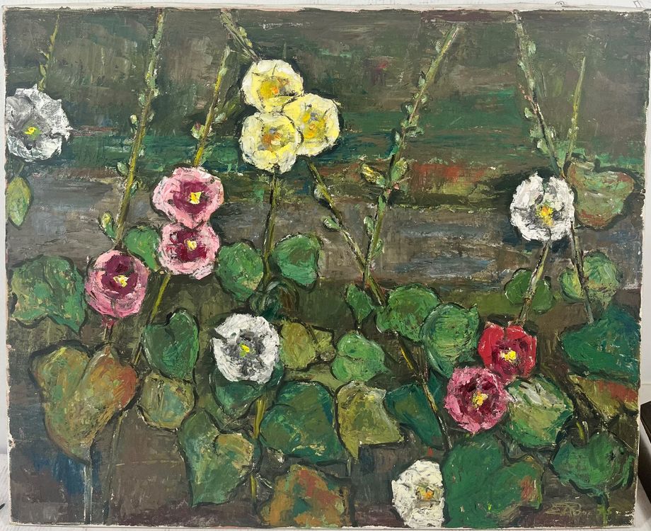 70.er Jahre Gemälde mit Rosen, Unl. Signiert (Gebraucht) in Root für CHF 19 – nur Abholung auf ...