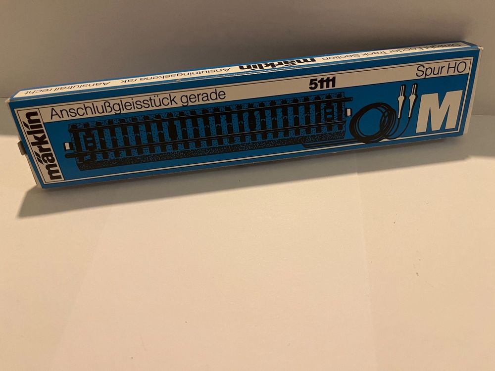 Märklin HO No 5111 - Pièce droite de voie de raccord. | Kaufen auf Ricardo