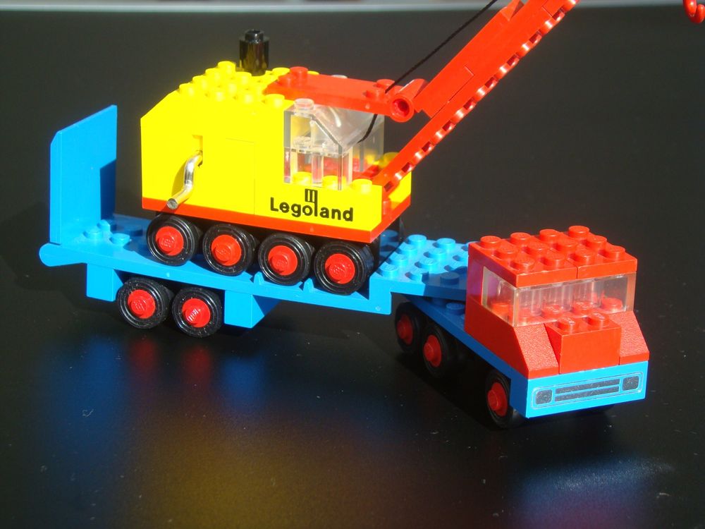 Lego Classic Legoland 643 Kran Transporter Lastwagen rar (Gebraucht) in ...
