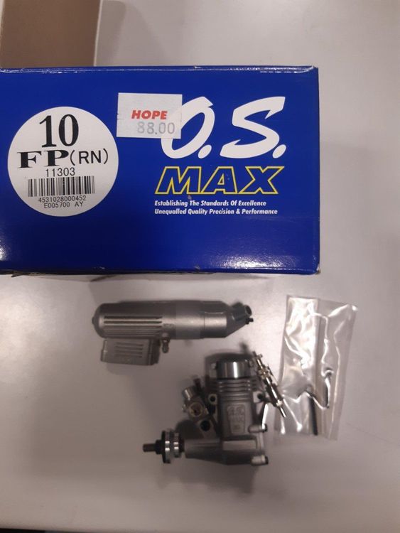 Flugzeugmotor O.S Max FP 10 | Kaufen auf Ricardo