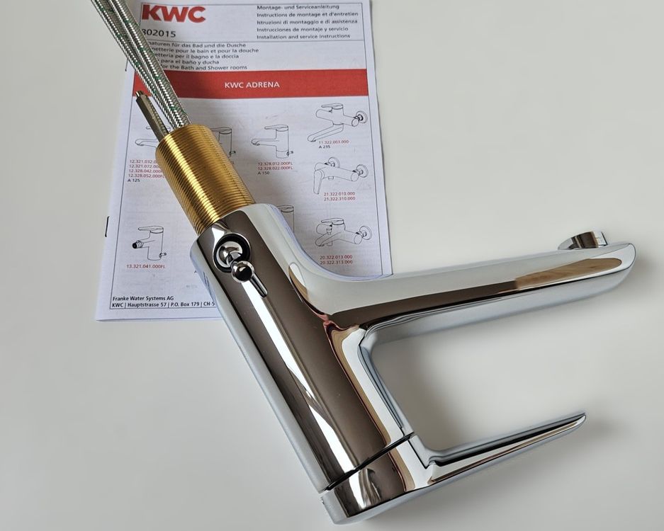 💧KWC Adrena Waschtischmischer Lavabomischer, NEU!!!💧 (Neu und originalverpackt) in Haslen GL für ...