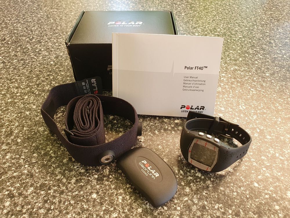 Sport-/Pulsuhr Polar FT40 | Kaufen auf Ricardo