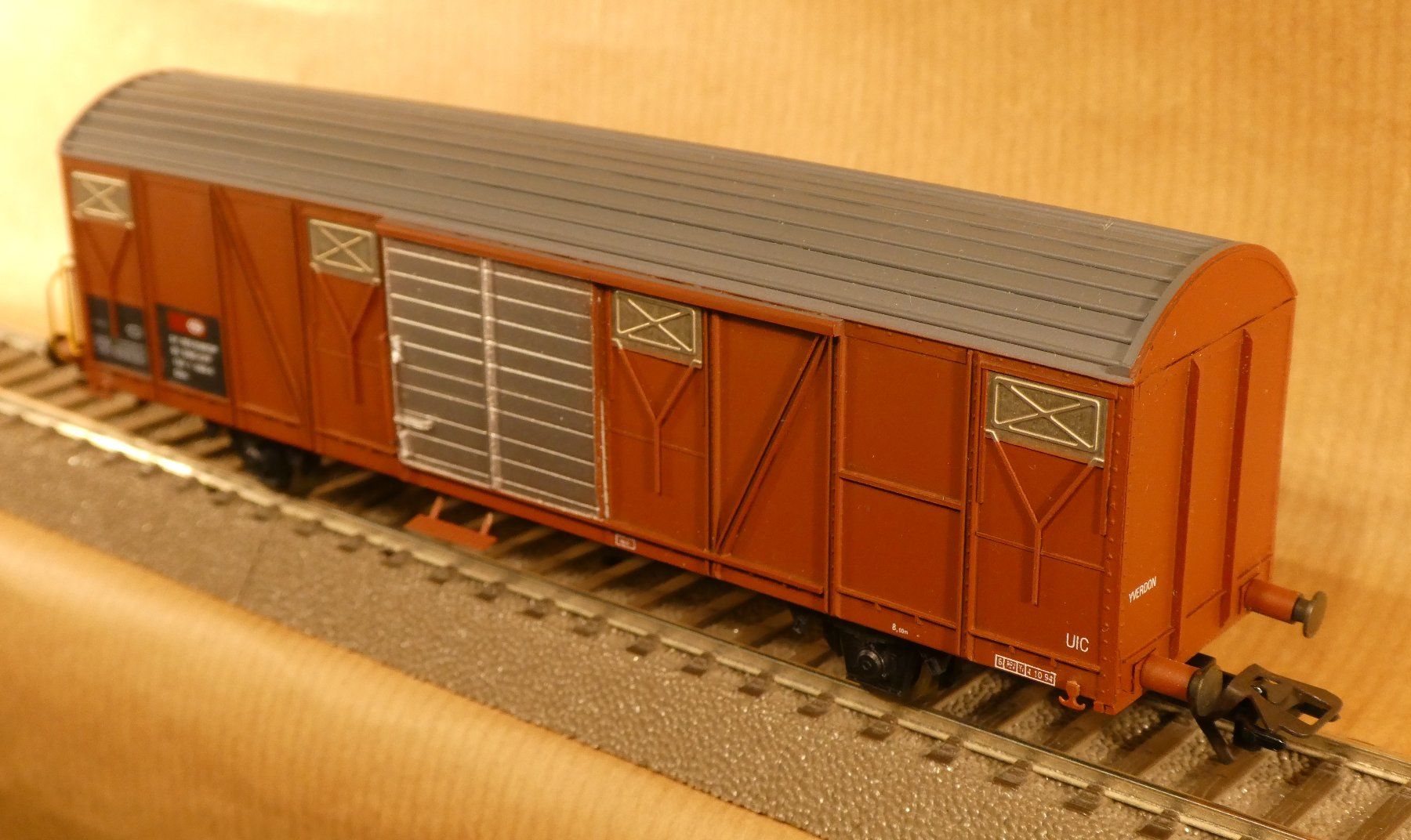 Euroscale Exact-Train nicht Roco SBB ged. Güterwagen Gbs (Gebraucht) in ...