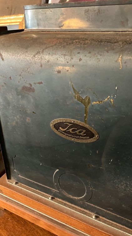 Lanterne magique ancienne ICA Zauberlaterne Laterne Foto (Defekt) in St ...